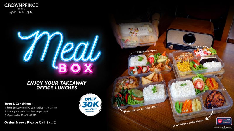 Meal Box @Crown Prince Hotel - Chiken BP