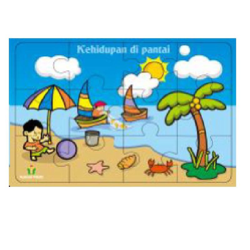 Puzzle Kehidupan di Pantai