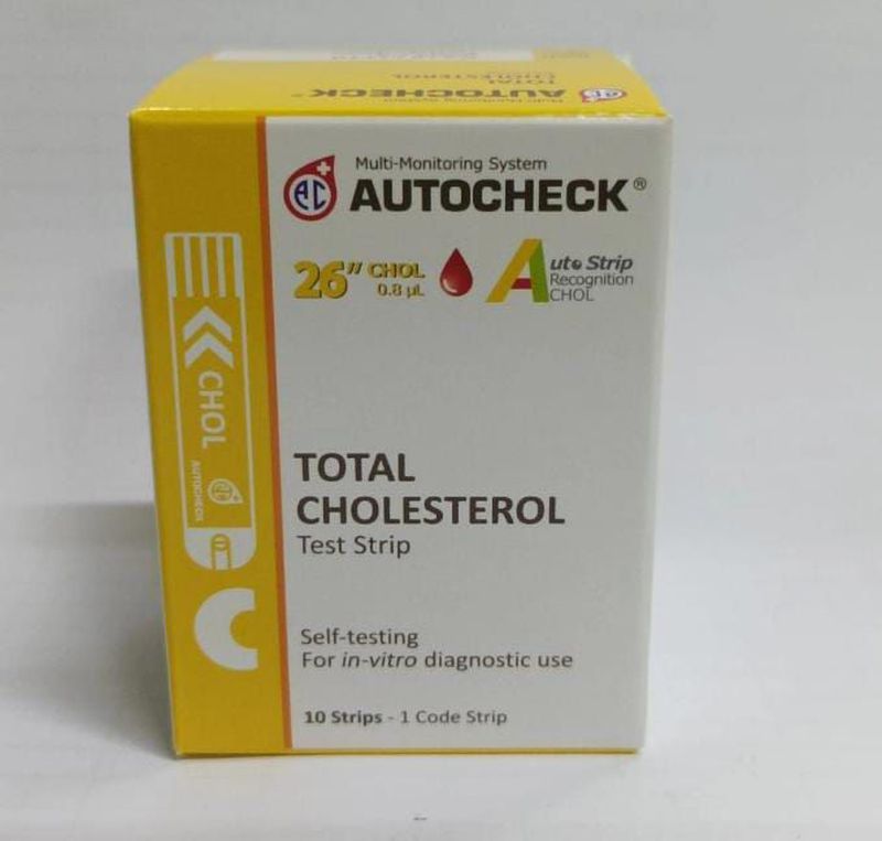 Autocheck Cholesterol isi 10 Test
