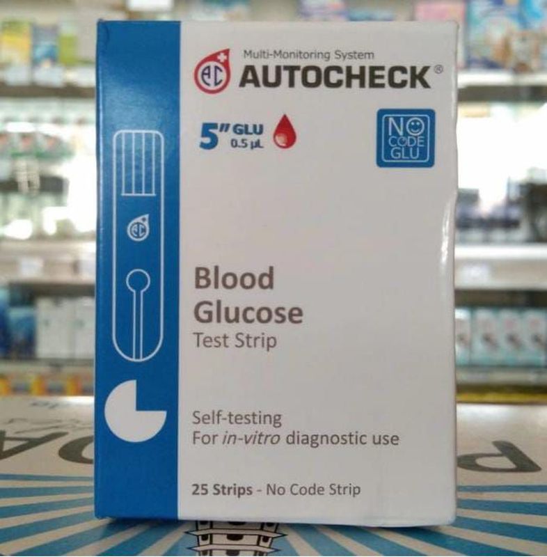 Autocheck Glukosa Strip isi 25