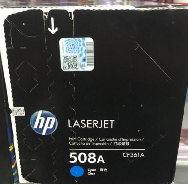 Toner Printer HP Laserjet CF361A Cyan 508A