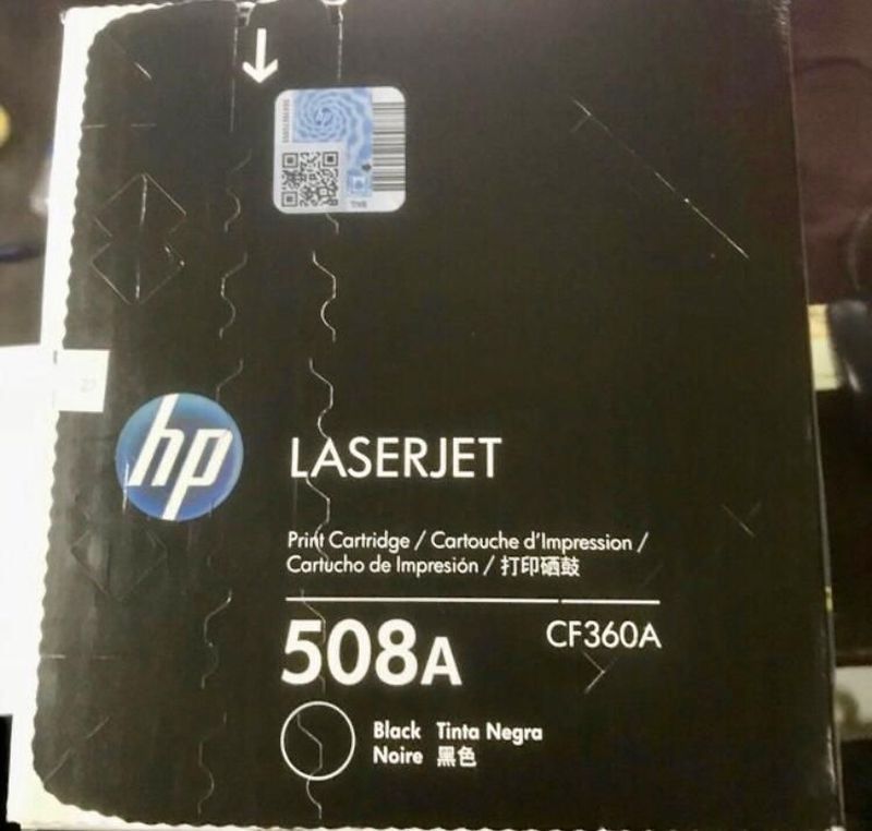 Toner Printer HP Laserjet CF360A Black 508A