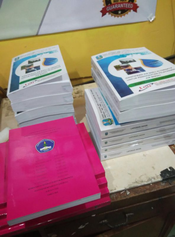 Cetak/Fotocopy riso A4/F4, julid soft cover art paper, jumlah halaman ...