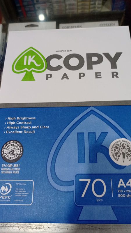 Kertas Hvs A4 Ik copy 70gsm