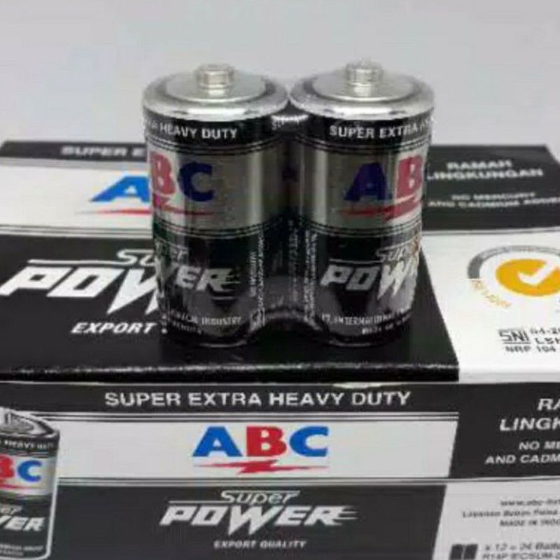 Baterai ABC super power ukuran C