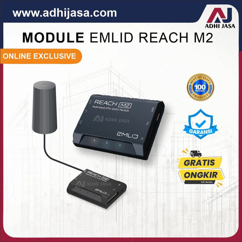 Emlid Reach M2 Multi-band RTK GNSS Module