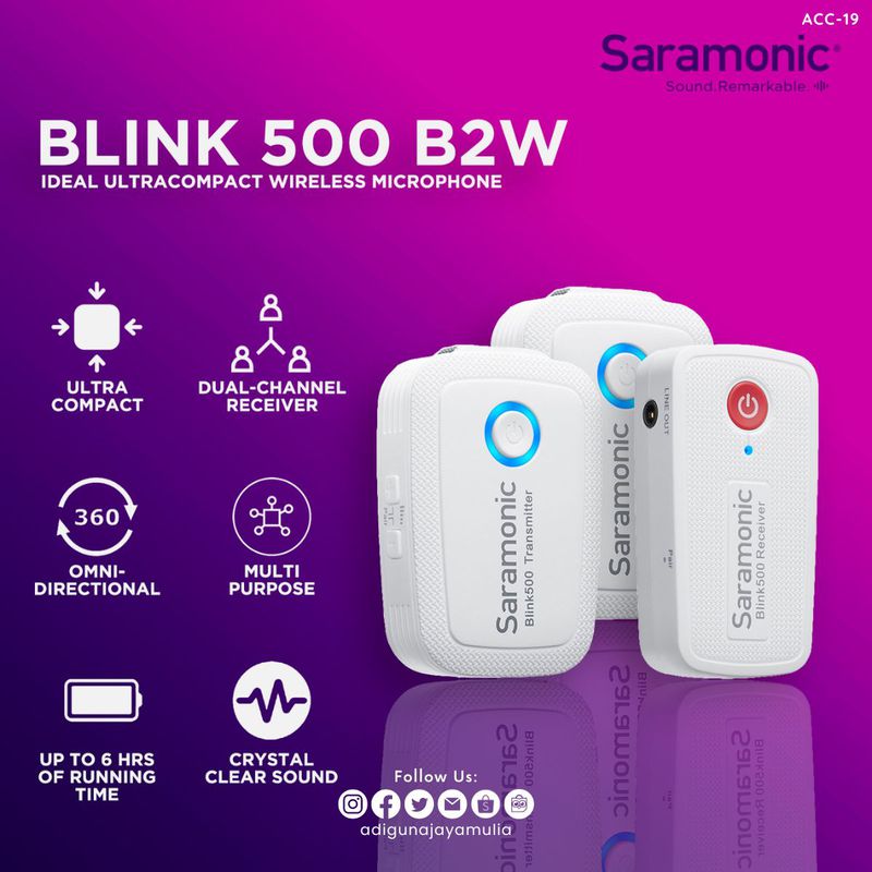 Mic Wireless Blink 500 B2