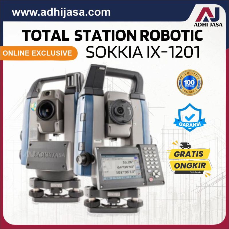 SOKKIA IX-1201 Robotic Total Station | GARANSI 5 TAHUN