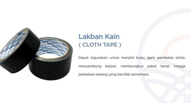 Lakban Jilid Asahi 24MM /11 Meter Original