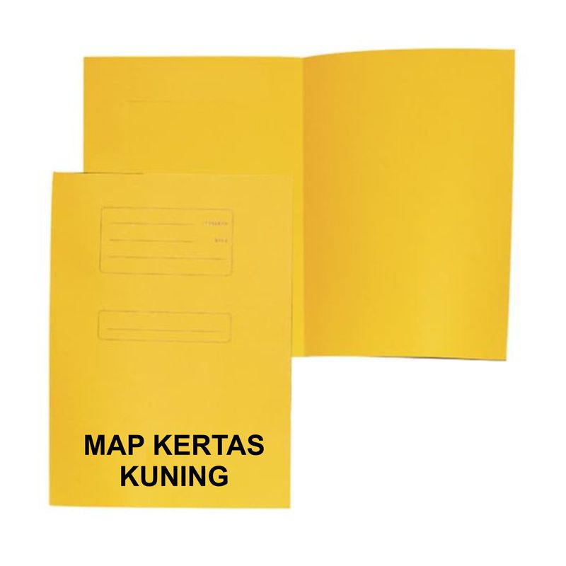 MAP KERTAS BIASA - KUNING