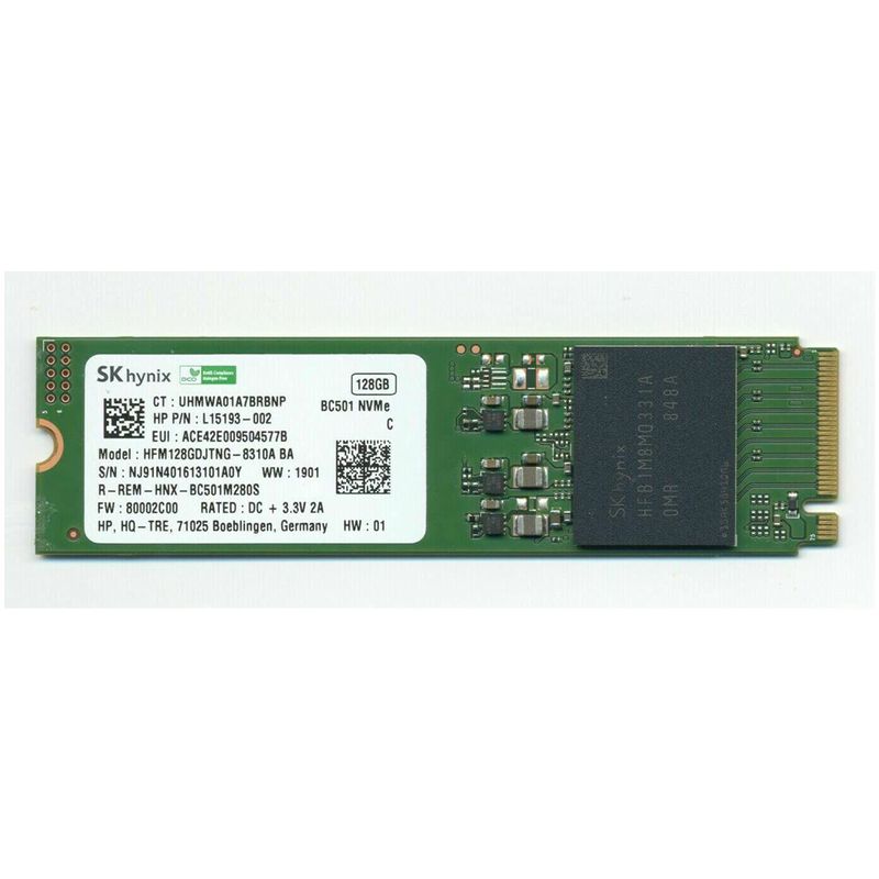 HYNIX SK SSD 128 NVME