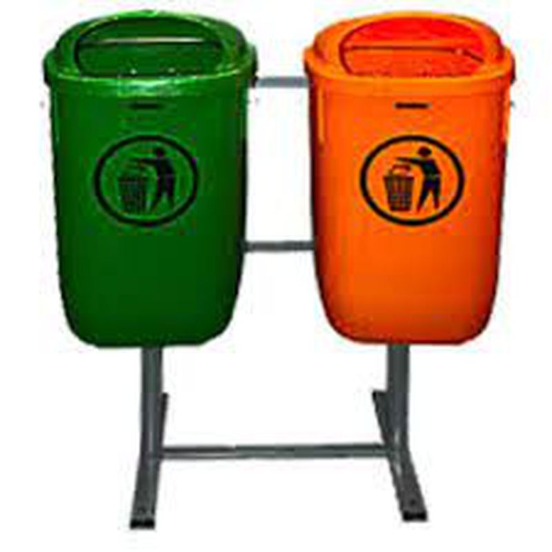 Tempat Sampah Dalton LXD 50T1 SET/50 Liter - Biru