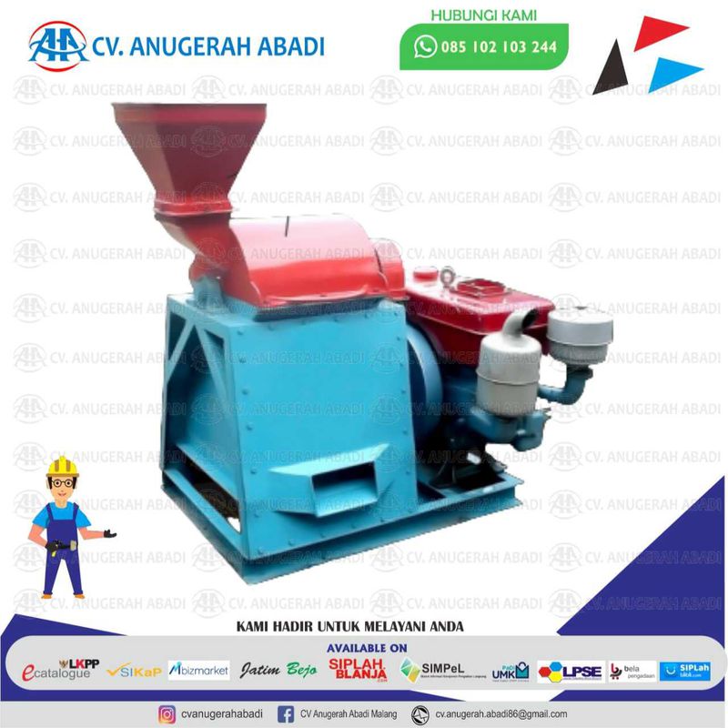 MESIN HAMMER MILL / MESIN PENGHALUS