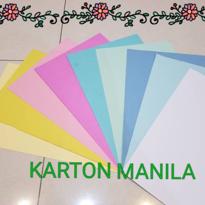 kertas karton manila