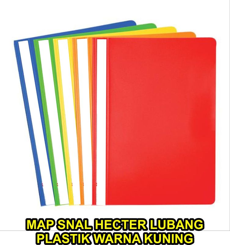 MAP SNAL HECTER LUBANG PLASTIK WARNA KUNING