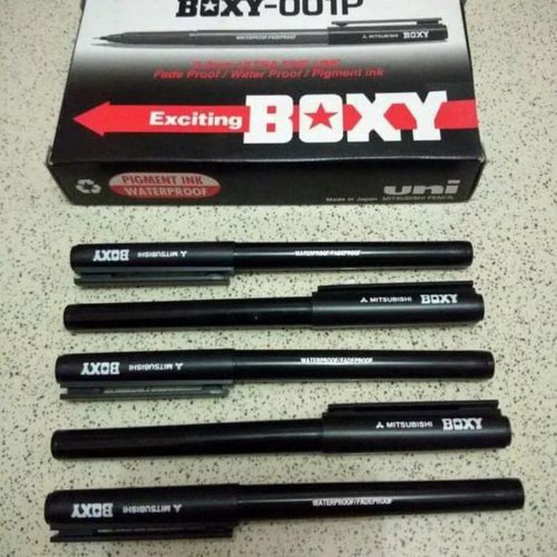 PULPEN BOXY-001P HITAM