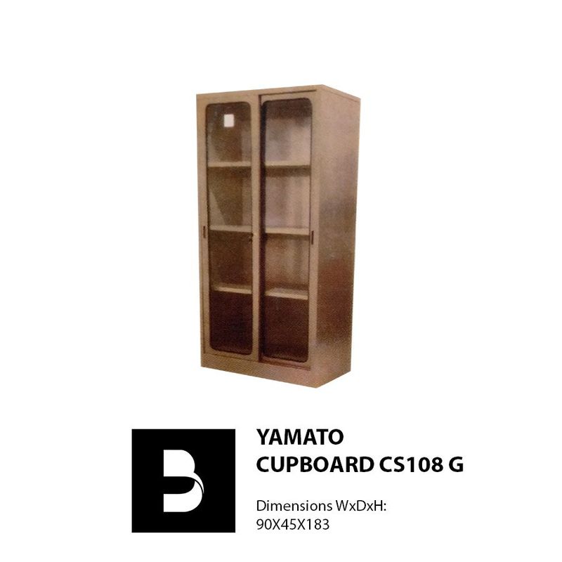 Lemari Sliding Kaca YAMATO CS 108G