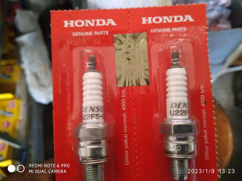 BUSI DENSO U22FS-U ORIGINAL ASLI MOTOR HONDA