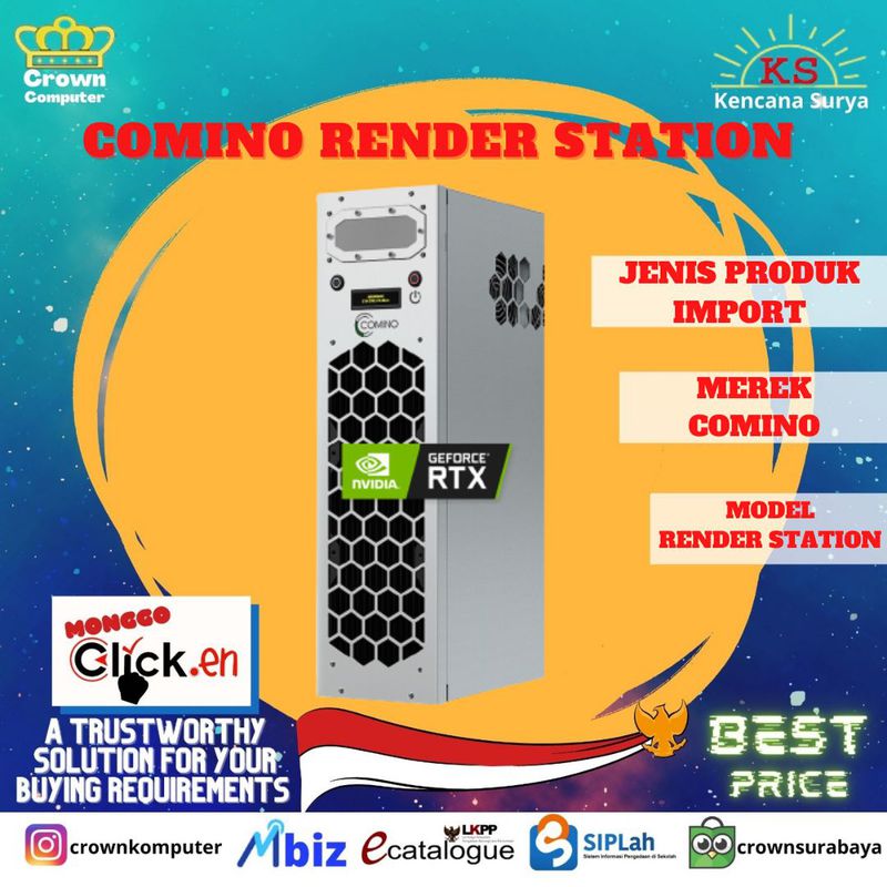 COMINO RENDER STATION (KOMPUTER FORENSIK)