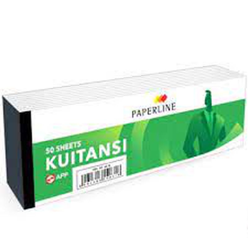 BUKU KUITANSI KWITANSI PAPERLINE BESAR 50B