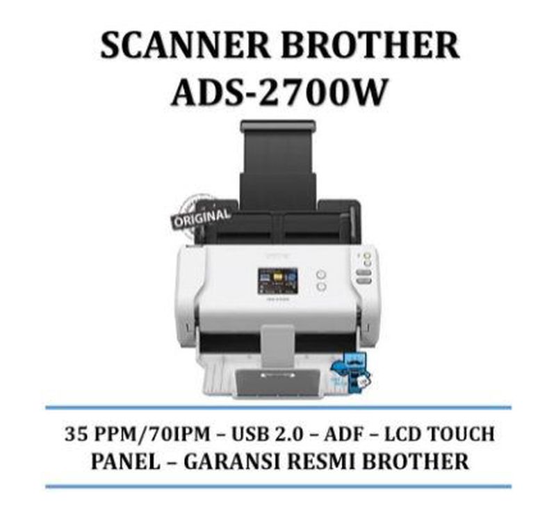 Scanner Brother ADS - 2700 W