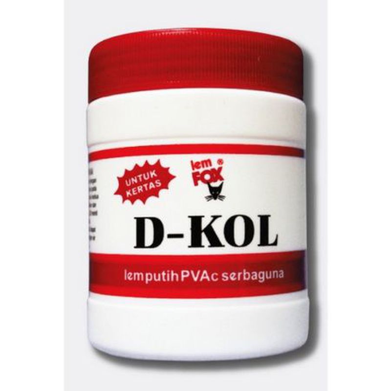 Fox LEM PUTIH D-KOL 450 Gram / 12 pcs