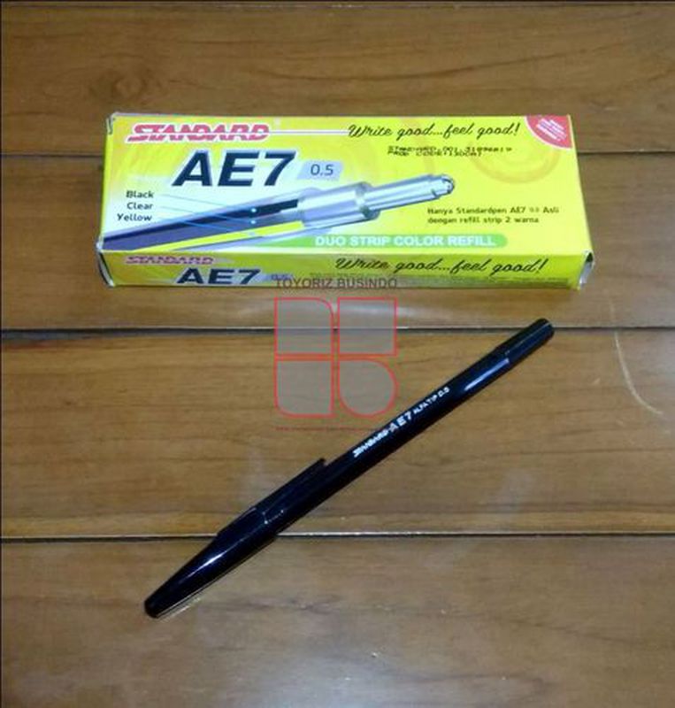 Ballpoint Standard AE7 / Lusin - Merah
