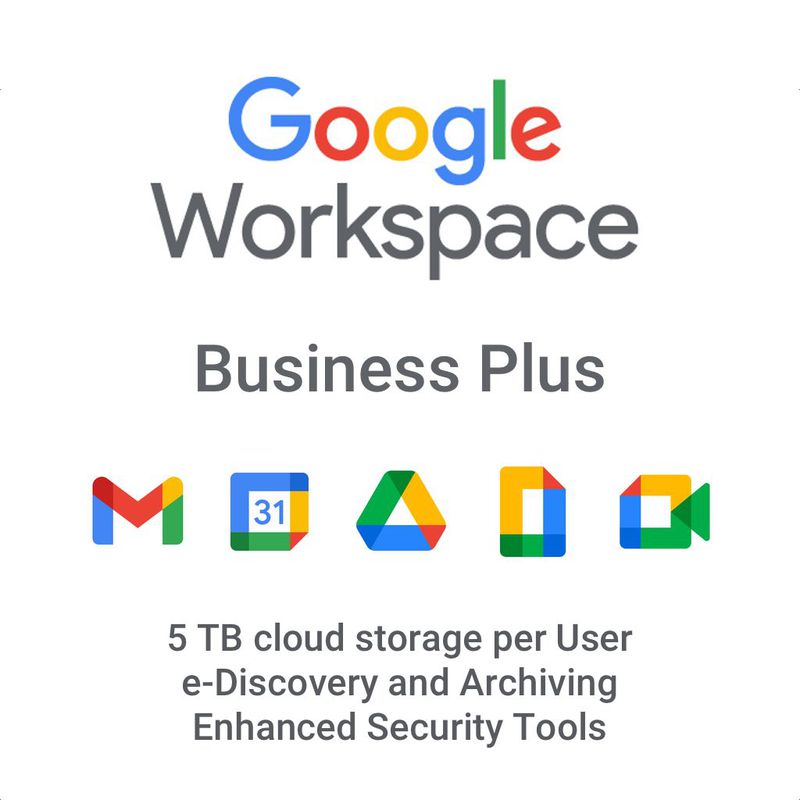 Google Workspace Google Workspace Business Plus + fundamental setup ...