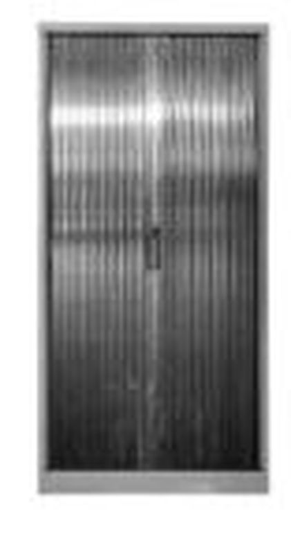 TIGER ALMARI FC-RC18 2 SLIDINGTAMBOUR DOOR #7016 BLACK