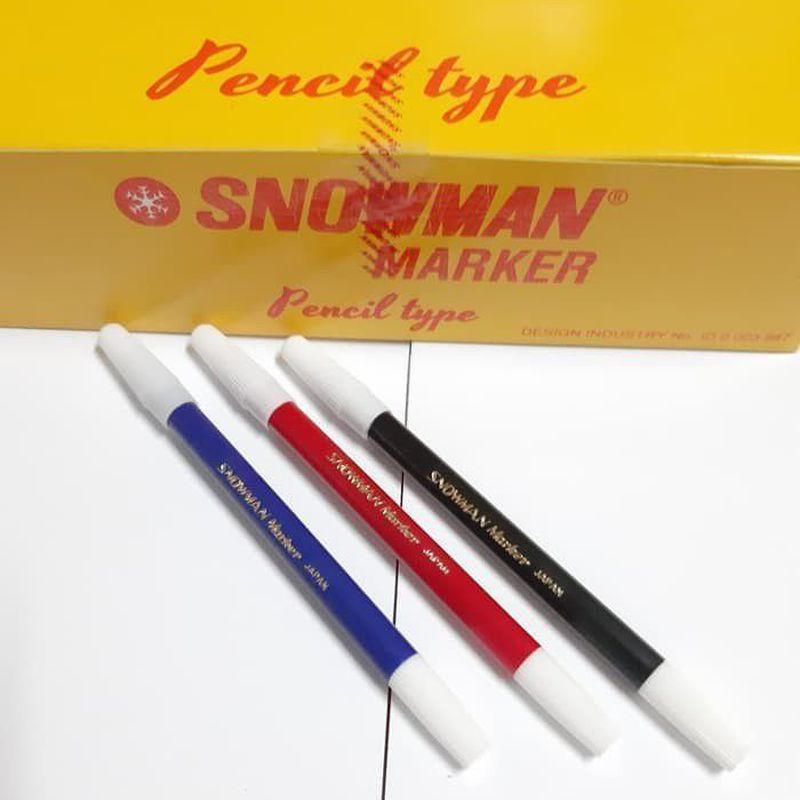 SPIDOL SNOWMAN - SNOWMAN MARKER - PENCIL TYPE