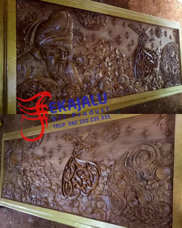 Relief hiasan dinding