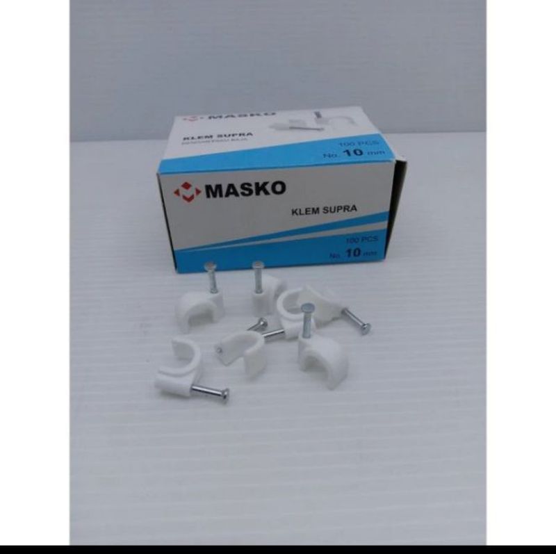 paku klem kabel 10 mm