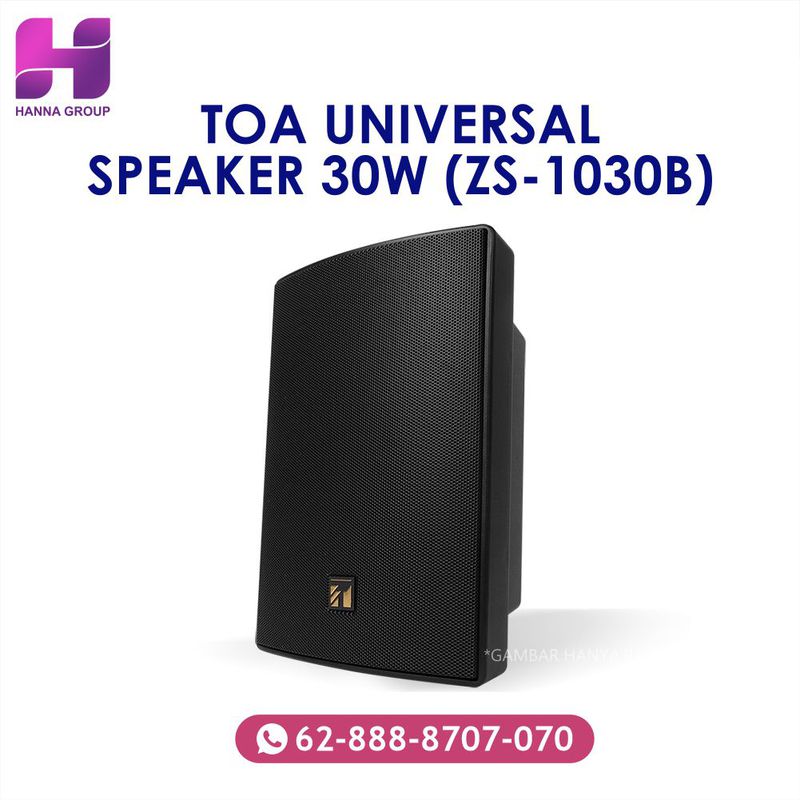TOA UNIVERSAL SPEAKER 30W (ZS-1030B)