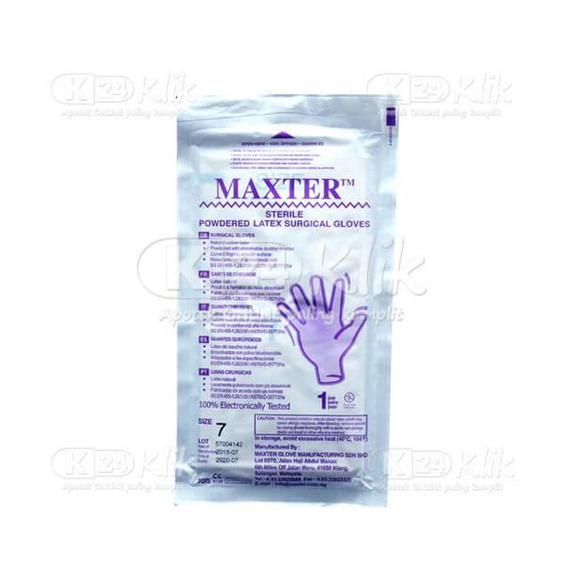 Surgical Gloves Maxter Steril uk 7