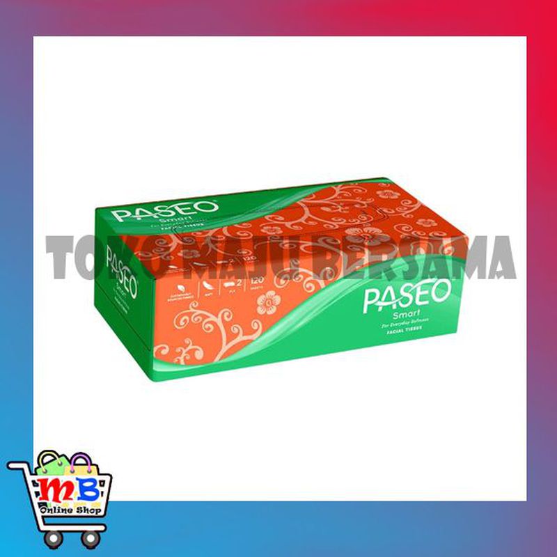 Tissue Facial / Tisu Wajah Paseo Kotak 120 Sheet