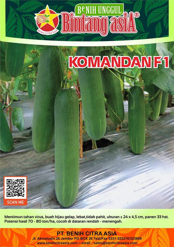 Timun Komandan F1 - 20 Gram