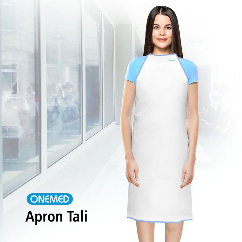 OneMed - Apron Tali / Celemek Medis / Bidan Apron Celemek Plastik