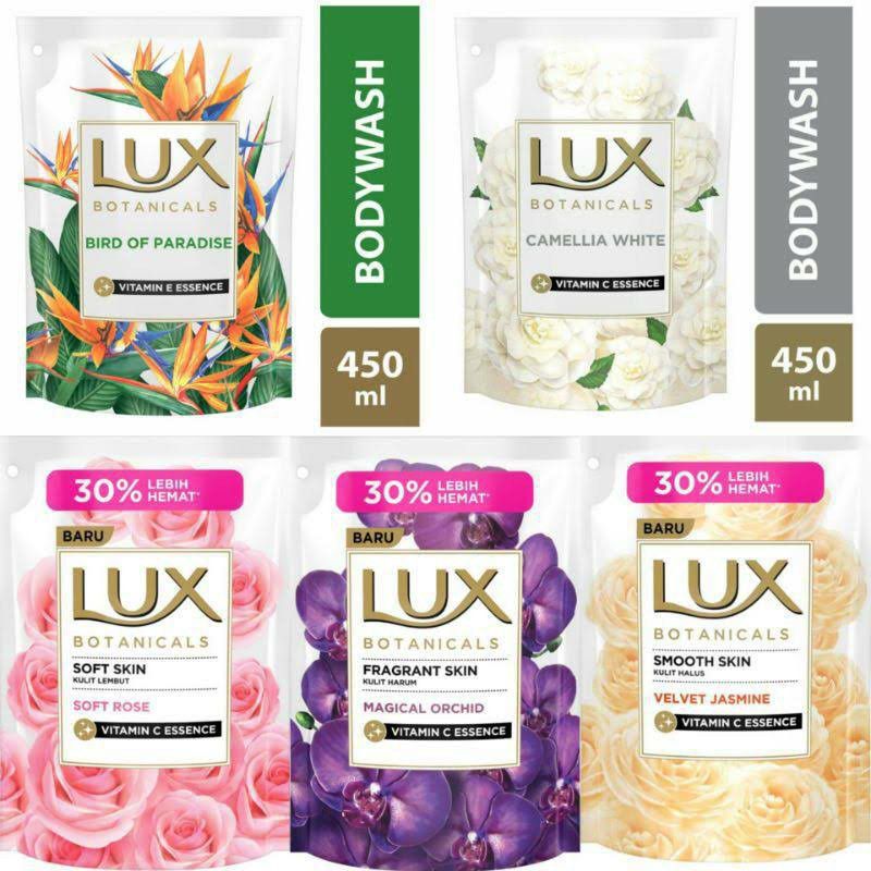 LUX BODY WASH BOTANICAL SERIES Sabun Mandi Cair