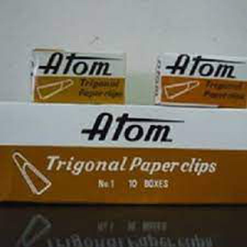 PAPER CLIP ATOM NO 1 KECIL/TRIGONAL CLIP KECIL