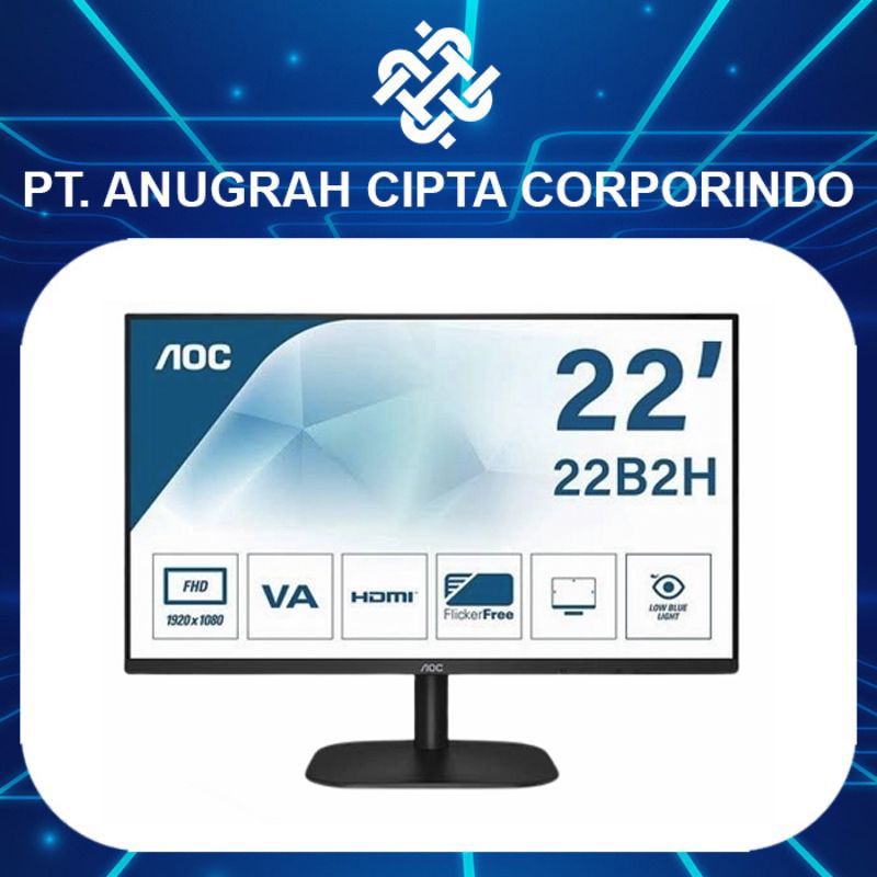 MONITOR AOC 22B2HM 21.5 Inch