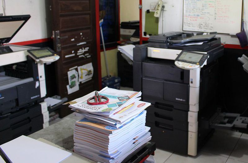 Fotocopy BW / Hitam Putih ( 1 Sisi ) - A4, A5 Dan F4