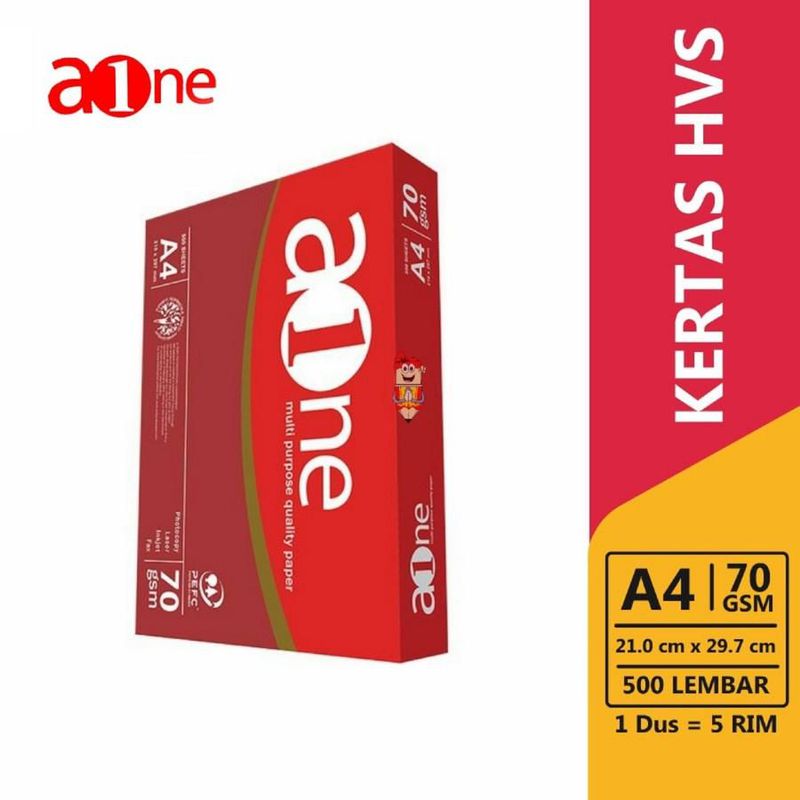 KERTAS HVS AONE A4 70gsm