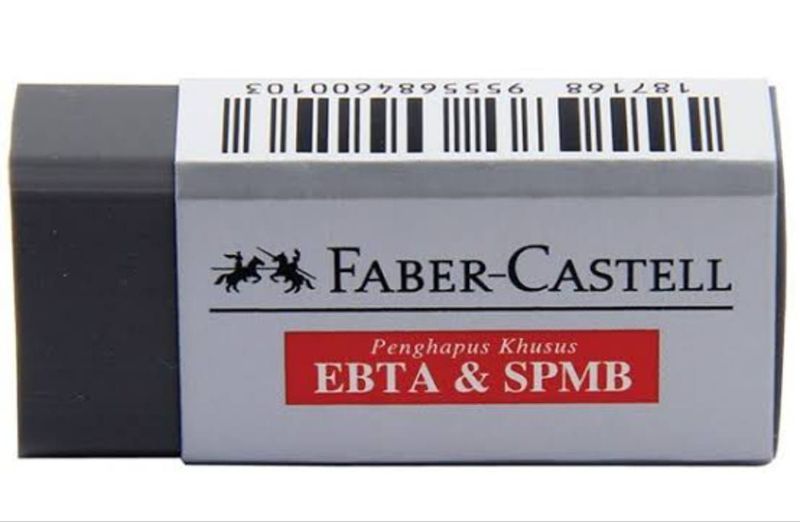 Penghapus Faber Castell besar hitam