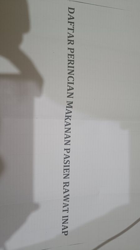 cetak buku perincian makanan pasien rawat inap