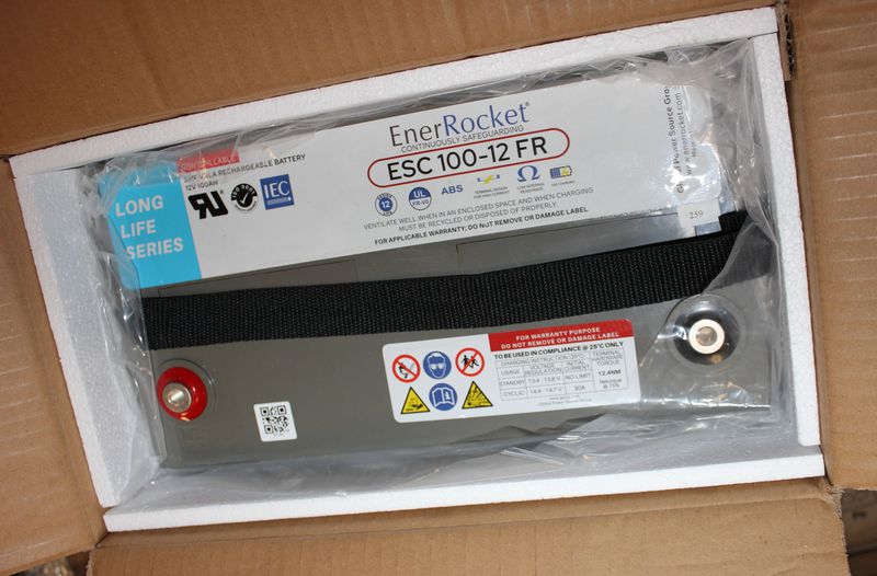 EnerRocket ESC 100-12FR (Kapasitas 12V-100AH)