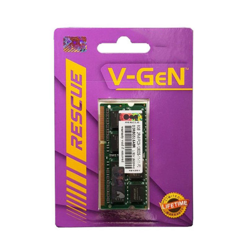 V-GeN RESCUE SODIMM DDR3 4GB [PC 12800]