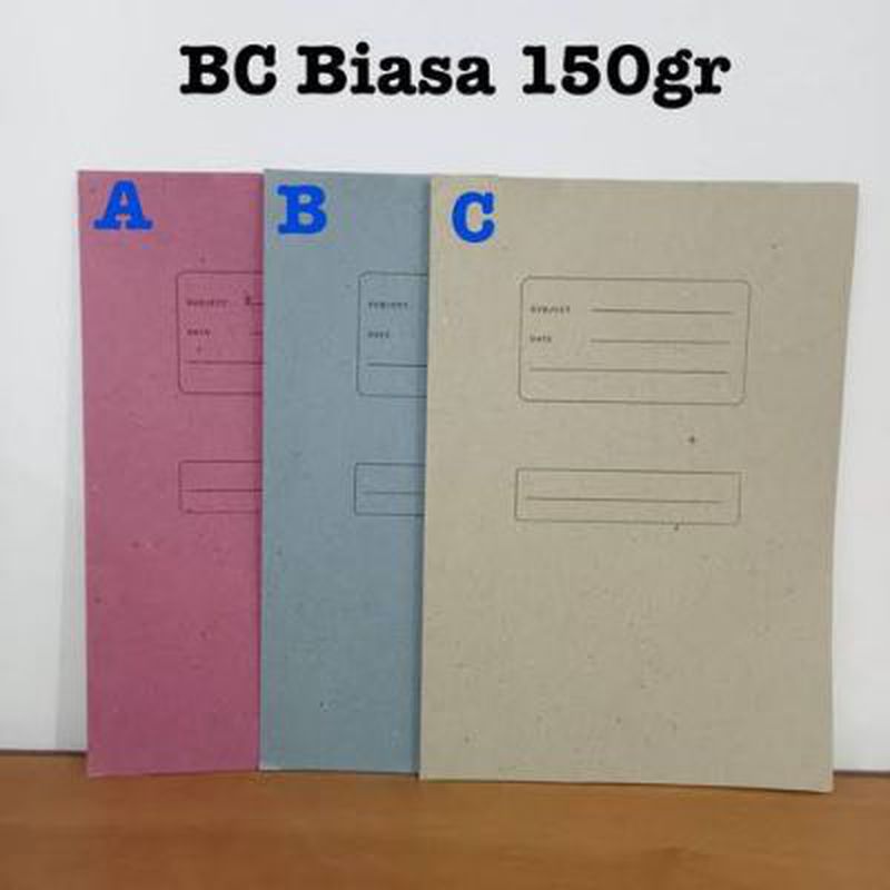 Stopmap Berkop Kertas BC Berwarna