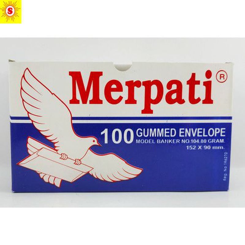AMPLOP MERPATI UK SEDANG