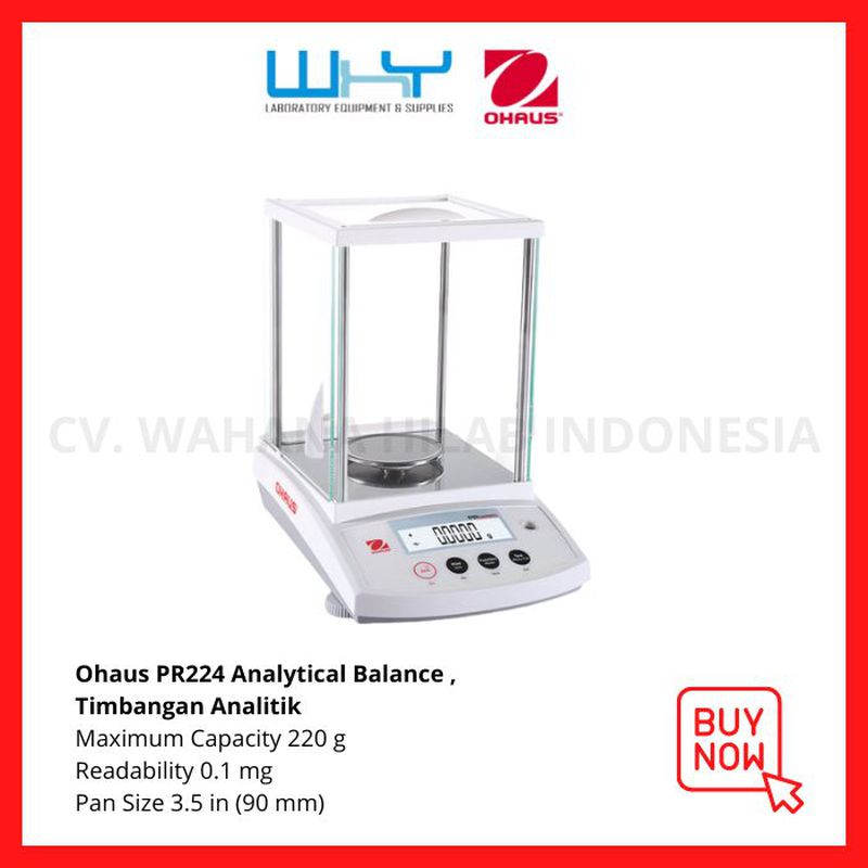 Ohaus PR224 Analytical Balance , Timbangan Analitik