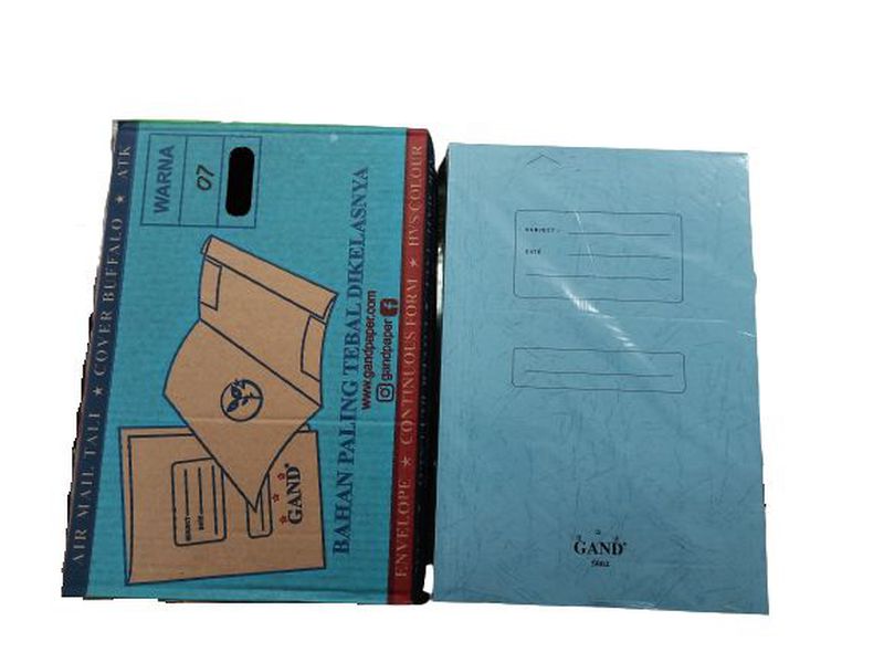 Stop Map Gand Biru Muda